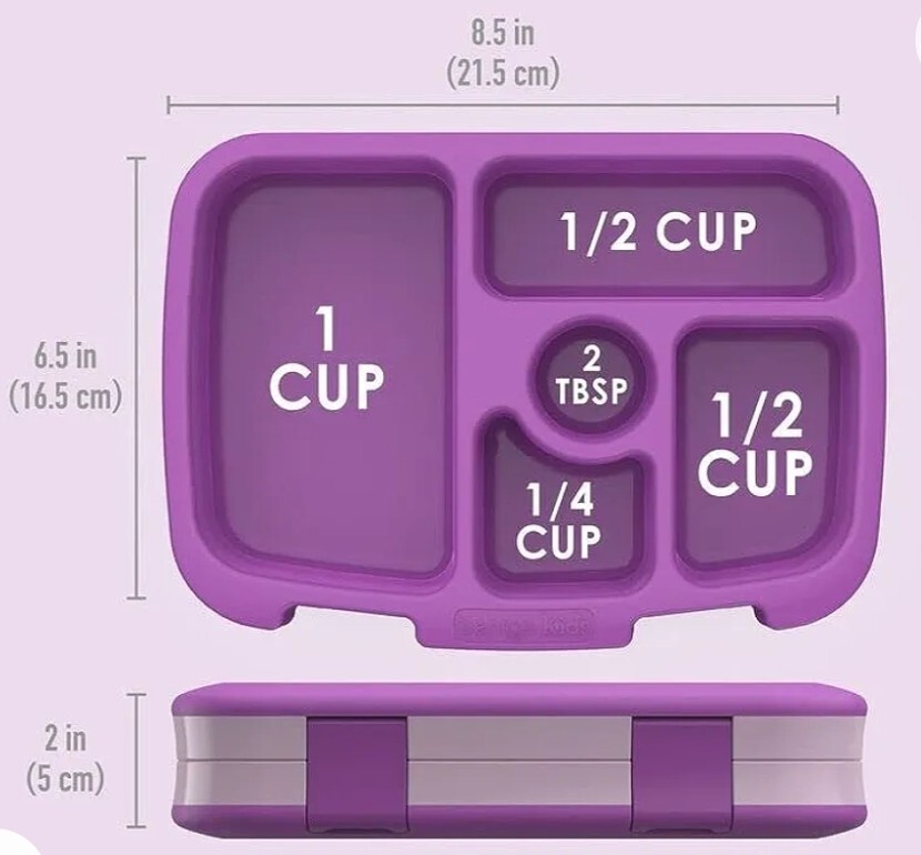 Bentgo Kids Bento Lunch Box - Purple 853975005026| eBay