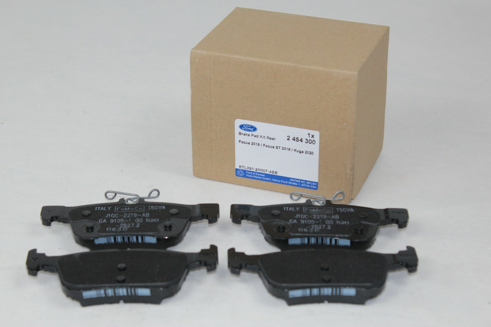 Original Brake Pads Rear Ford S-MAX - Galaxy - Mondeo - Kuga - Focus ...