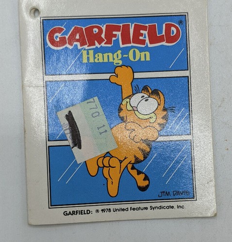 Garfield Plush Collectible Hang Tag | eBay