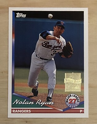 1998 Topps Nolan Ryan 1994 Reprint #34 | eBay