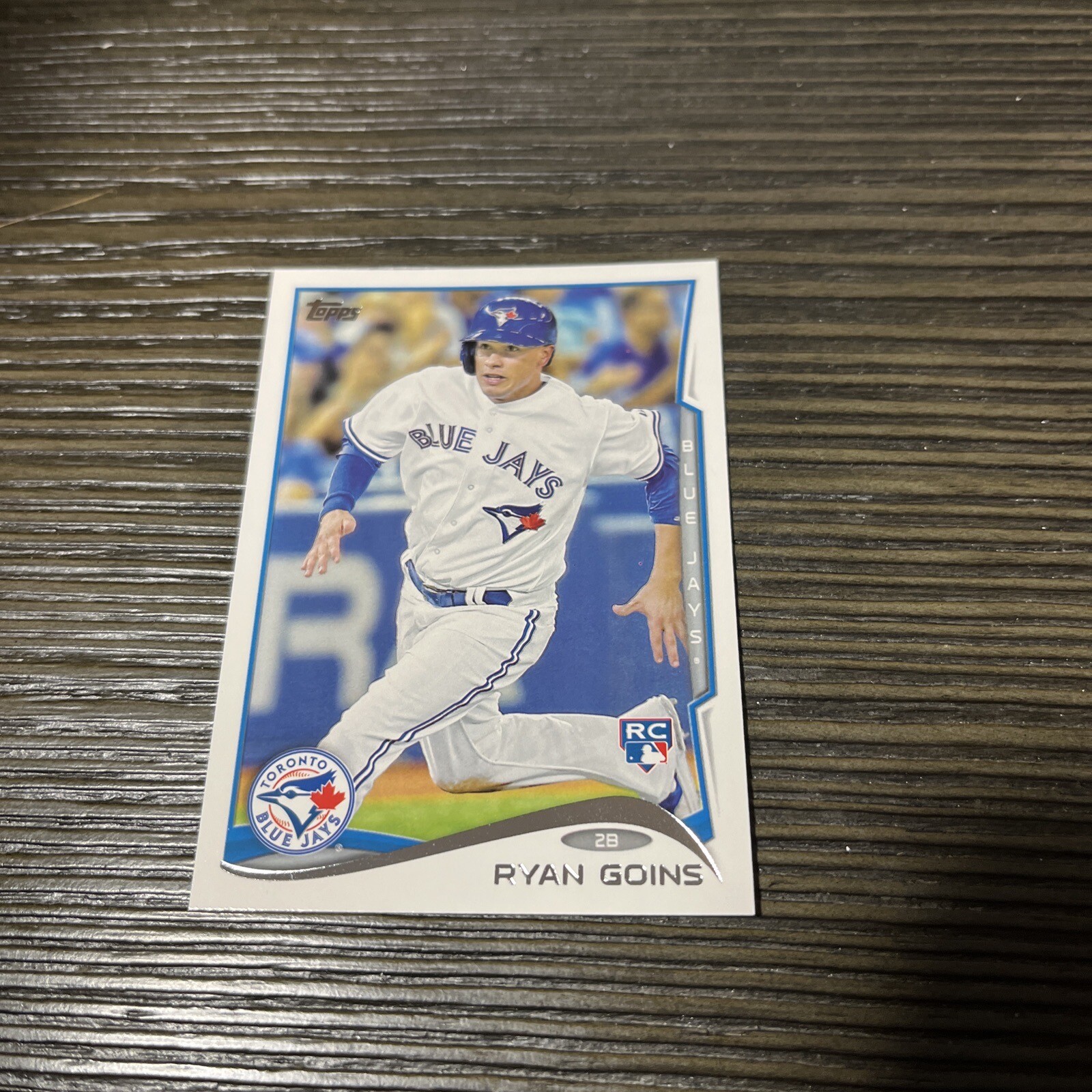 2014 Topps Series 1 Ryan Goins #319 Toronto Blue Jays Rookie Card | eBay