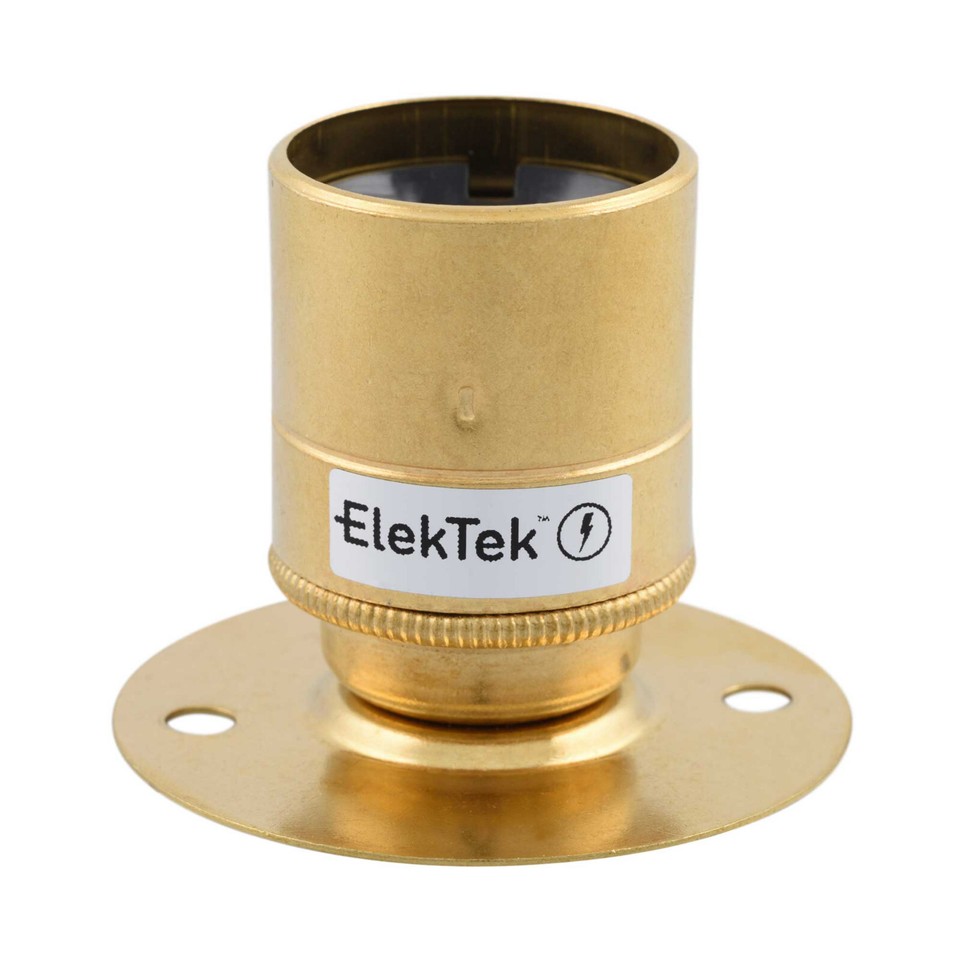 ElekTek E27 Batten Base Edison ES Light Lamp Bulb Holder BESA Conduit ...