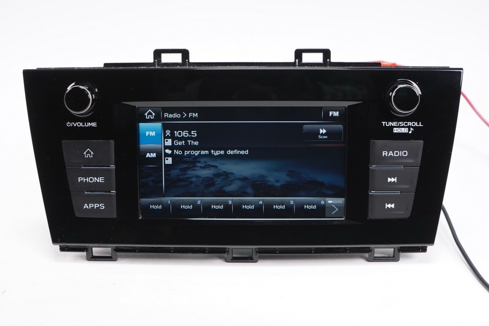 2018 Subaru Legacy Outback HD Radio CD Player Display OEM | 86431AL61A ...