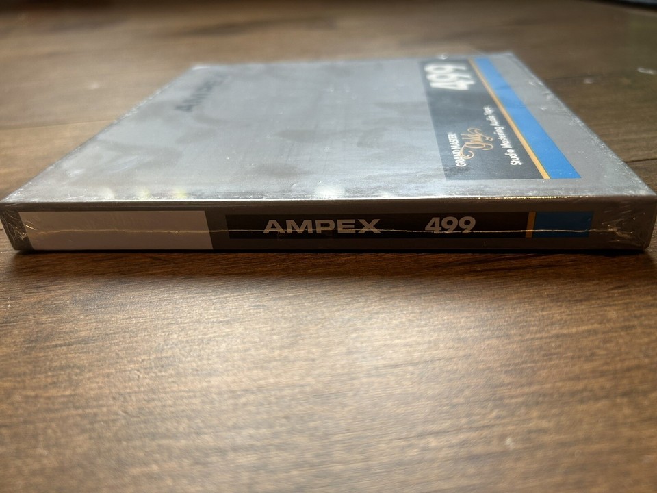 499 Ampex Grandmaster Gold Studio Recording Tape 1/4in x 1200ft | eBay