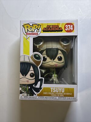 Funko Pop! - Animation 374 Tsuyu Vinyl Action Figure My Hero Academia ...