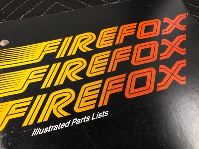 Atari Firefox Arcade Machine Illustrated Parts Lists Manual FREE SHIP ...