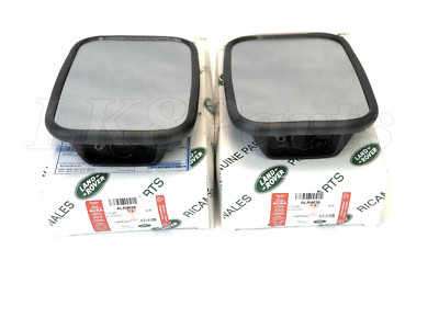 Land Rover Defender 90 110 Side Exterior Rear View Mirror Glass Set of ...