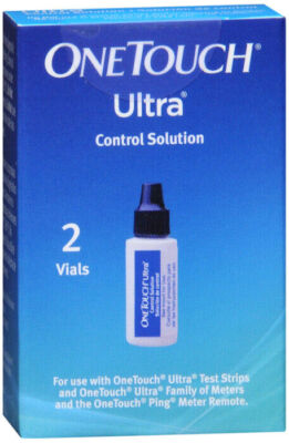 ONETOUCH ULTRA CONTROL SOLUTION 2X4ML | eBay