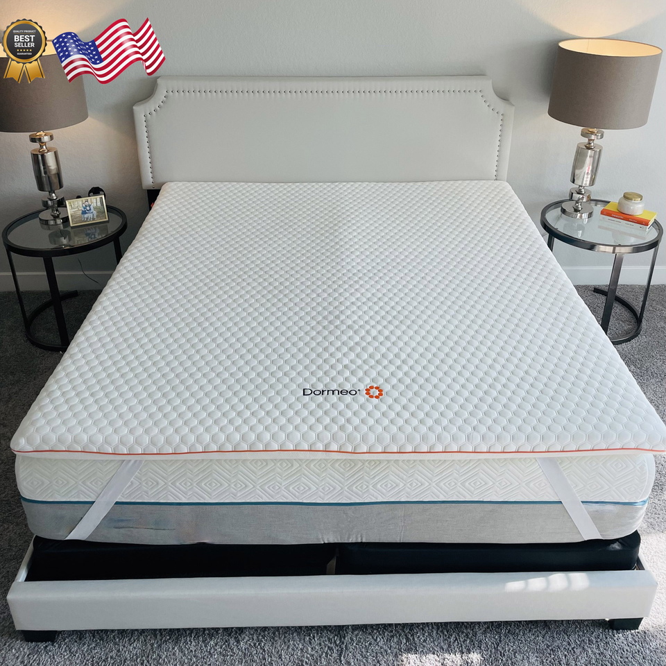 Dormeo Mattress Topper Removable Washable Hypoallergenic Cover FREE ...