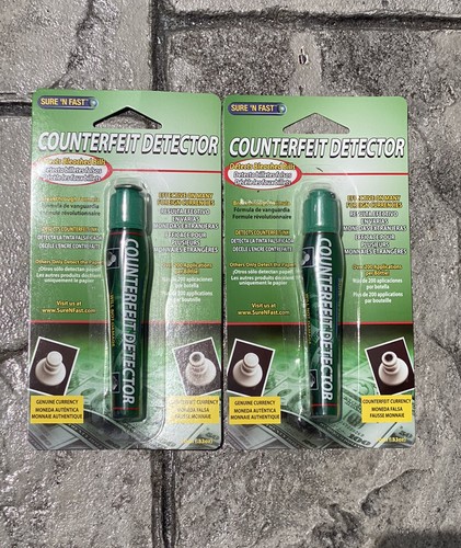Lot of 2- Sure 'N Fast™ Counterfeit Detector Pens BRAND NEW SEALED | eBay