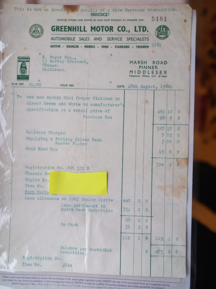 CLASSIC AUSTIN MINI COOPER MK 1 MEMORABILIA | eBay UK