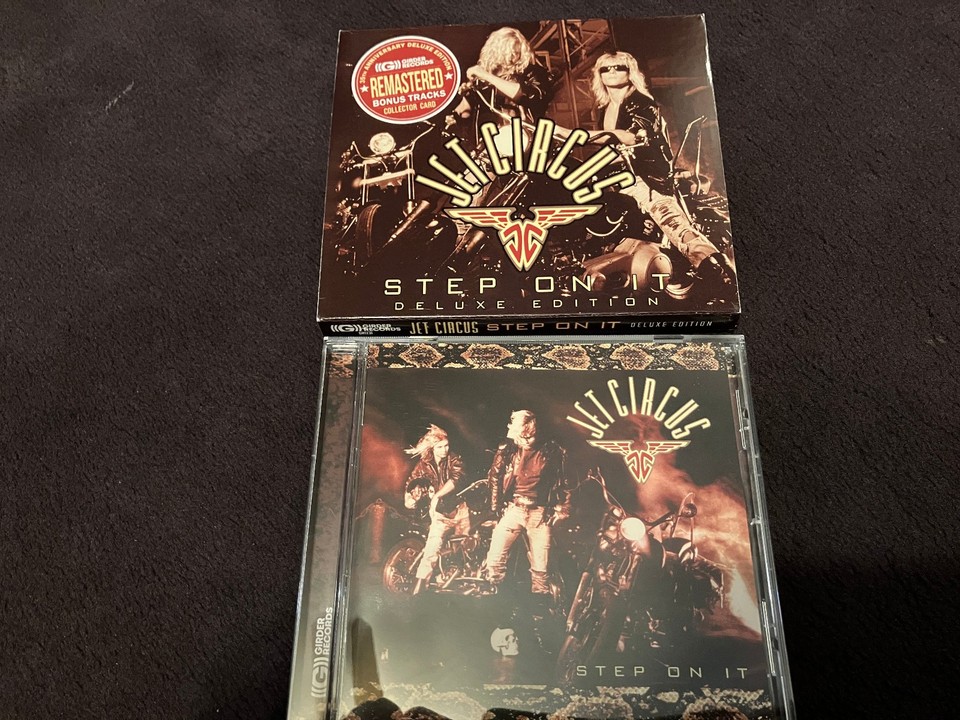 Jet Circus -Step On It CD 2025 REMASTERED LTD EDITION W/ Collectors ...