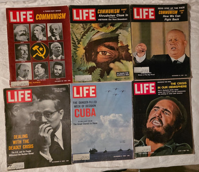 Lot of 6 VTG Life Magazines - communism, Cuba (1960s) | eBay