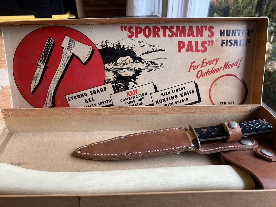 Imperial Knife Co Combo Set Hatchet Sportsman’s Pals | eBay