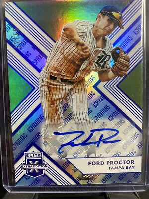 2018 Panini Elite Extra Aspirations Ford Proctor #105 (12/50) Auto | eBay