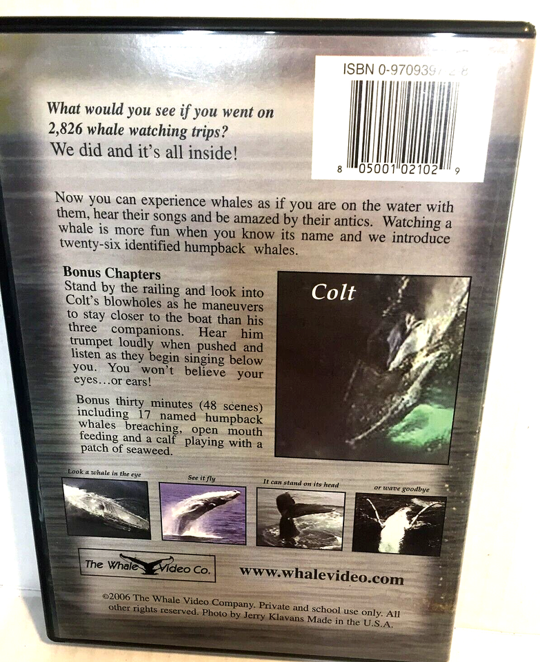 Awesome Whales For Kids DVD Ships free Same Day with Tracking | eBay