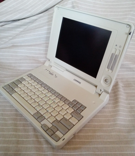Vintage Compaq LTE Elite model 4/75C Laptop Series 2850 Computer | eBay