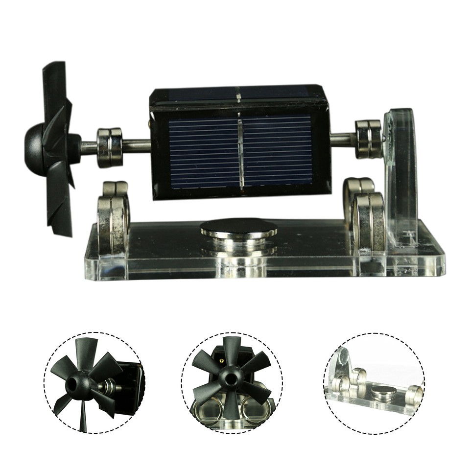 Magnetic Levitation Solar Motor Model Diy Educational Science ...