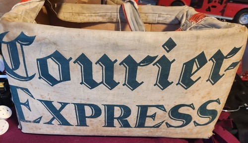 Vintage Buffalo Courier Express Canvas Newspaper bag. | eBay