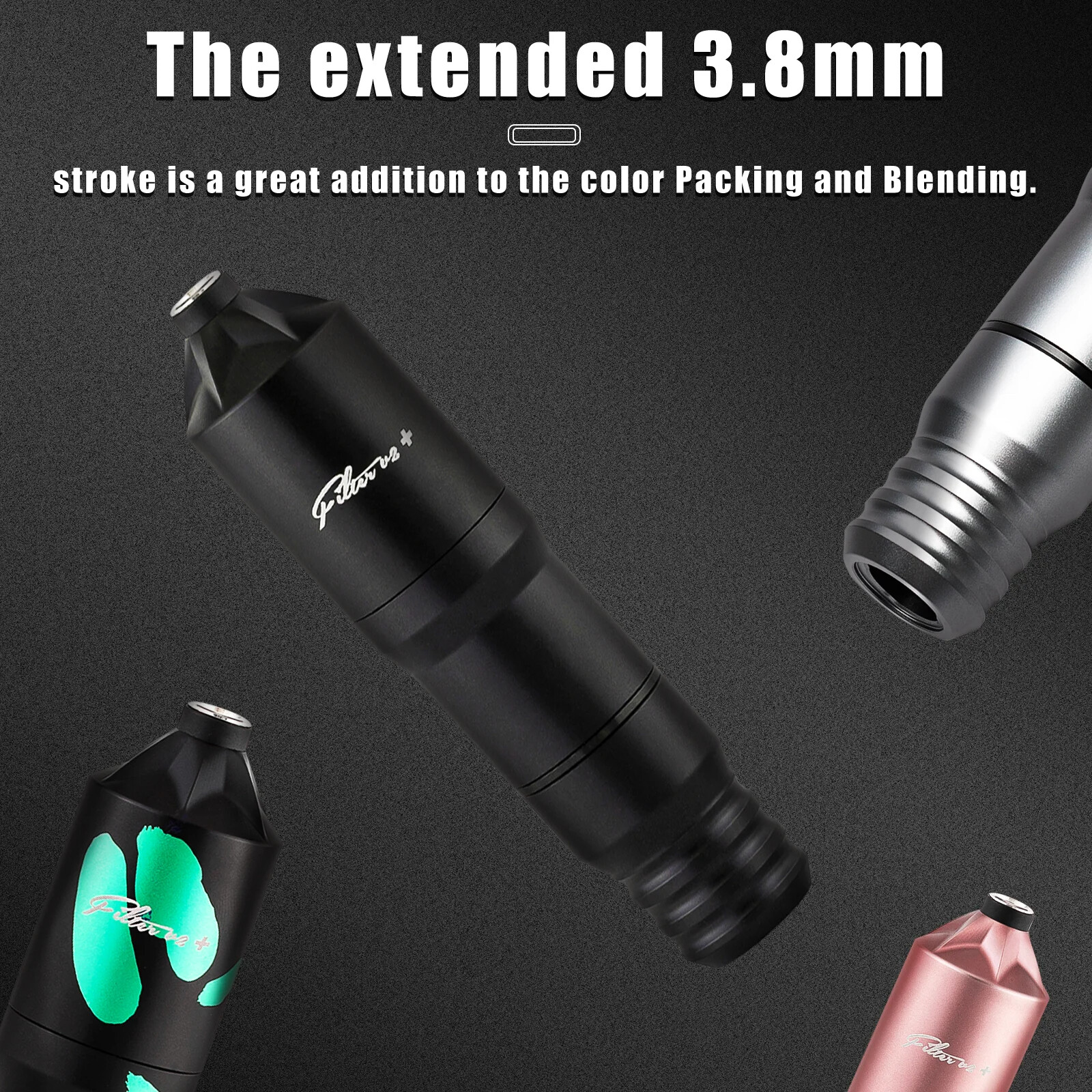 EZ Filter V2 Plus Rotary Cartridge Tattoo Machine Pen System V2 DC ...