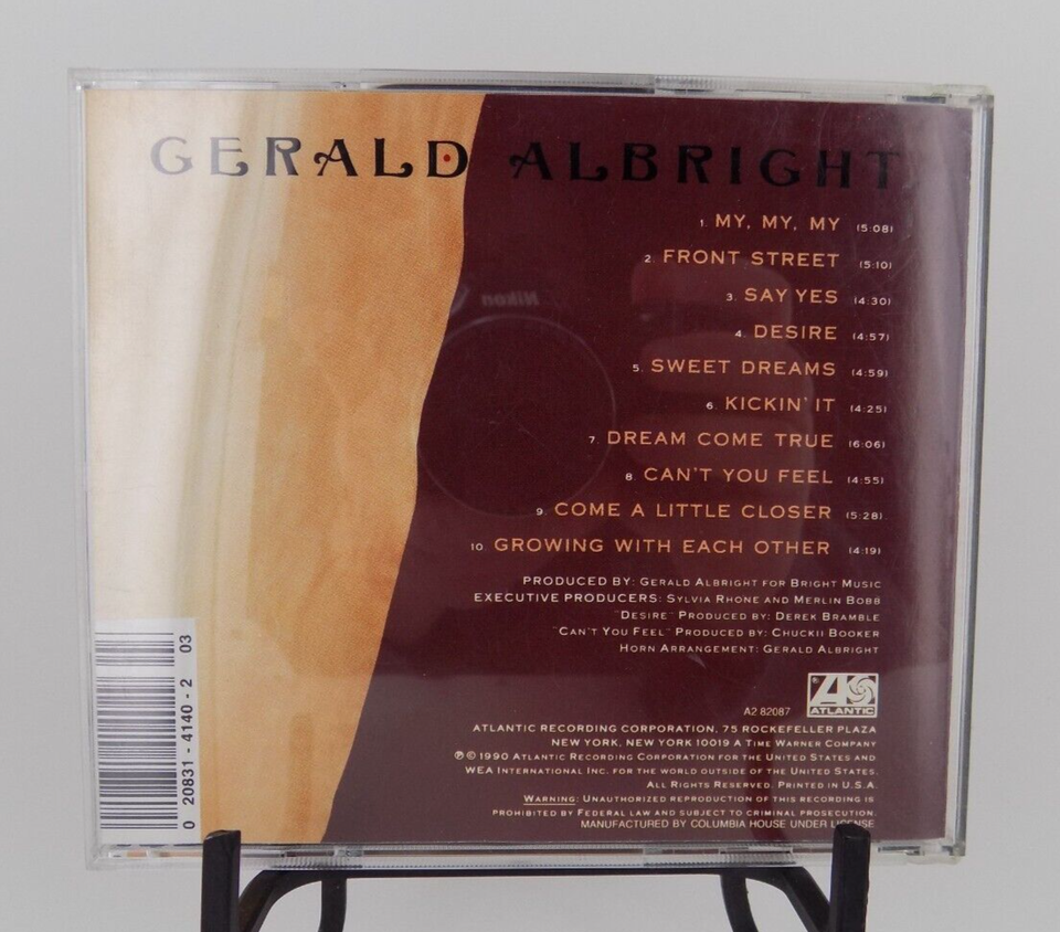 Gerald Albright - Dream Come True on CD! FREE SHIPPING! | eBay