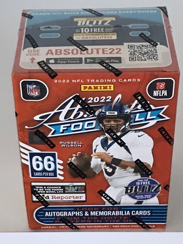 NEW SEALED 2022 Panini Absolute NFL Football Blaster Box AUTO Explosive ...