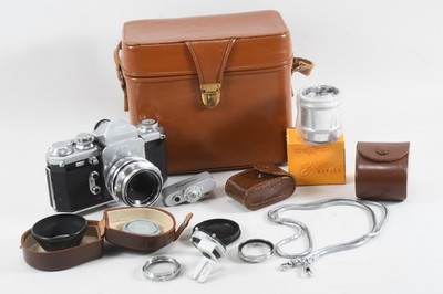 Q19S74- Edixa Reflex Vintage Fotokamera mit Tasche und Zubehör | eBay.de