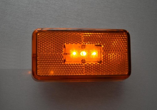 Yellow LED Side Step Marker Light Lamp specific for Scania R 2004> OEM ...