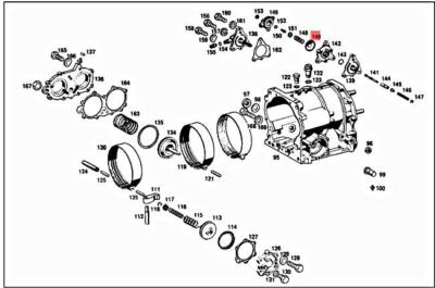 Genuine MERCEDES W109 W112 W110 W111 W113 Diaphragm 1122700079 | eBay