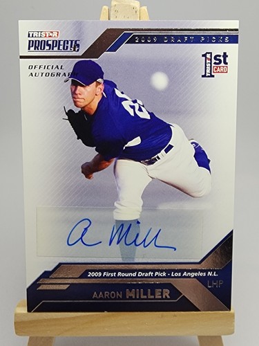 Aaron Miller 2009 TRISTAR Prospects Plus Autographs #30 /199 | eBay