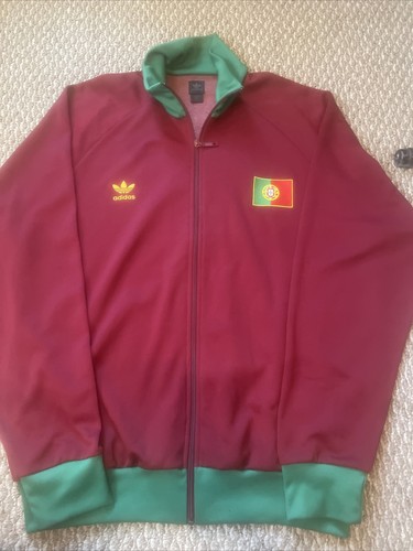 Portugal FC Football Club Adidas track jacket World Cup 1974 Rare ...
