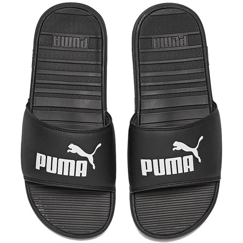 Puma Mens Womens Sliders Cool Cat Slides Shoes Slippers Pool Beach ...