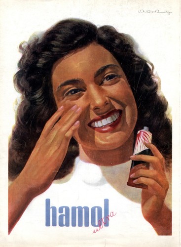 Toothpaste Hamol Swiss 1947 ad Switzerland advertising smiling teeth | eBay