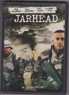 Jarhead (DVD, 2005) Jake Gyllenhaal. Chris Cooper. Jamie Foxx. War ...