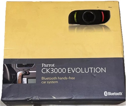 NIB Universal Bluetooth Hands Free Premium Car System Kit-Parrot CK3000 ...