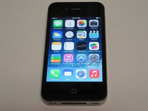 Apple iPhone 4 A1349 8GB Black Verizon Wireless Smartphone/Cell Phone ...