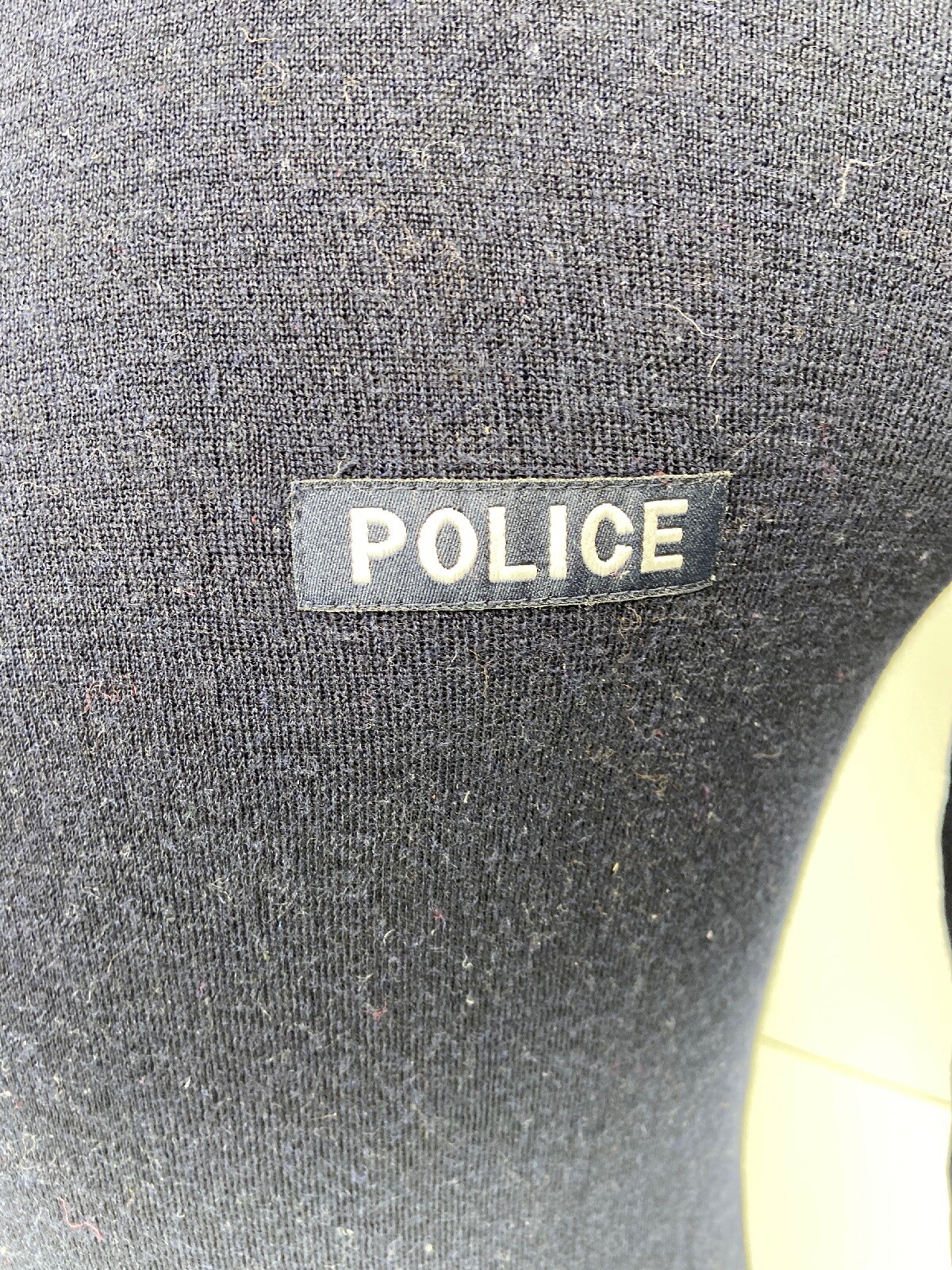 Police Uniform Men’s Crew Neck Navy Blue Sweater Size… - Gem