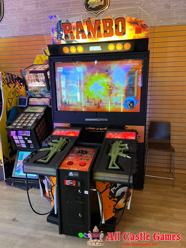Rambo Deluxe Arcade game from SEGA! | eBay