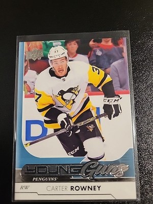 2017-18 Upper Deck Young Guns Carter Rowney #243 Rookie | eBay