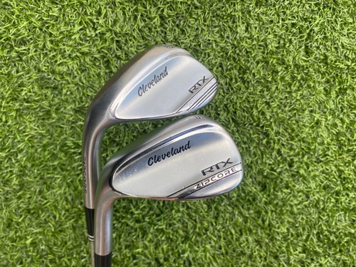 Left-Handed Cleveland RTX Zipcor Wedge Set 52,60 Degree Tour Issue ...