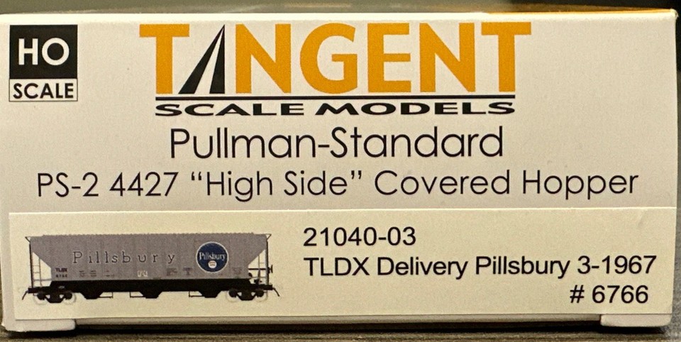 Tangent Scale Models #21040-03 PS-2 4427 High Side Covered Hopper ...