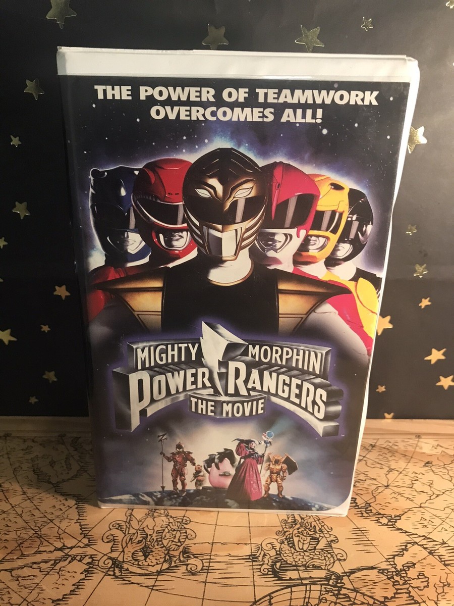 Power Rangers The Movie Vhs 60 Photos - Moonagedaydream.film