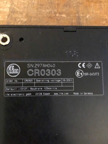 NEW IFM ECOMAT MOBILE CR0303 CABINETCONTROLLER | eBay