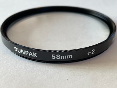 Sunpak 58mm 2+ Camera Magnifier Lens | eBay