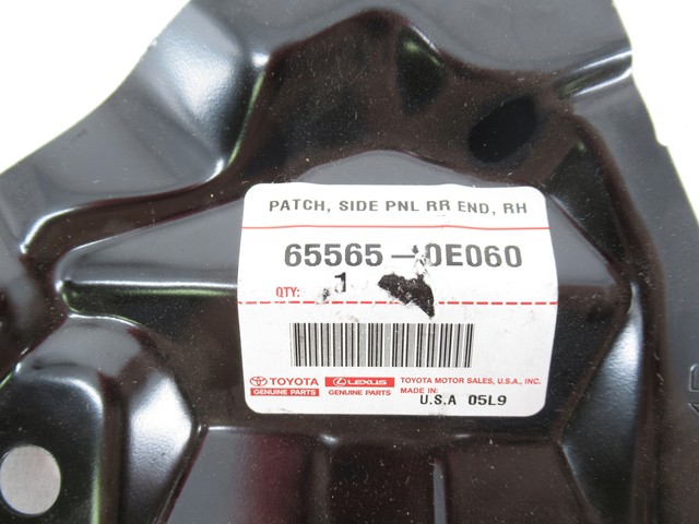 Genuine OEM Quarter Panel Filler Panel for Toyota 655650E060 for sale ...