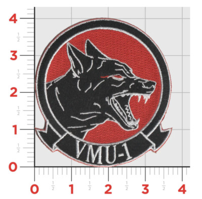 MARINE CORPS VMU-1 WATCHDOGS 2022 EMBROIDERED PATCH HOOK & LOOP | eBay