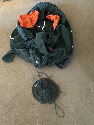 US Air Force LRU-16/P Pilots One Man Survival Life Raft Sea Anchor USAF ...