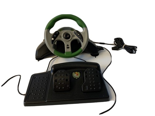 MadCatz MC2 Microcon Racing Wheel and Pedals XBOX | eBay