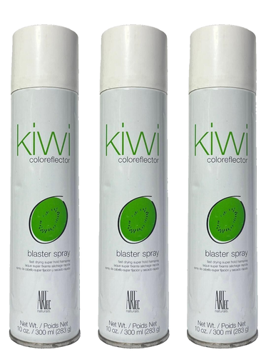 3 ARTec KIWI Coloreflector Blaster Spray Super Hold 10 oz ea (063 ...