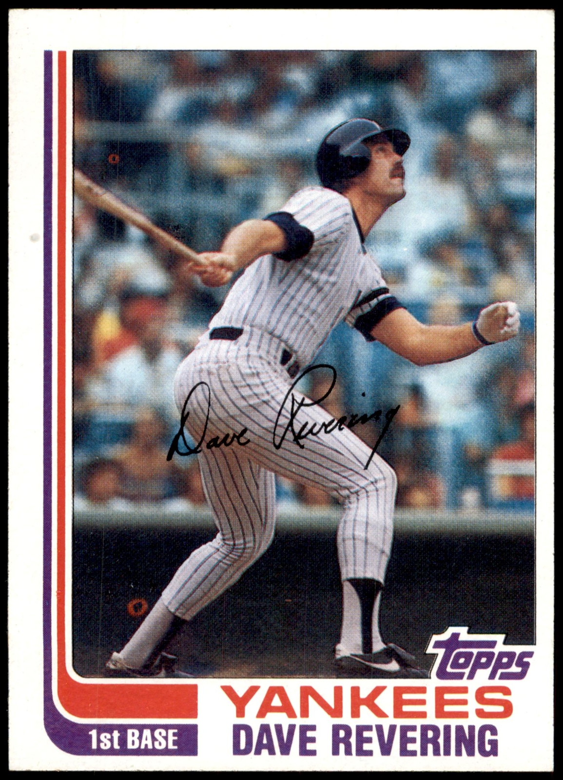 Dave Revering #109 1982 Topps | eBay